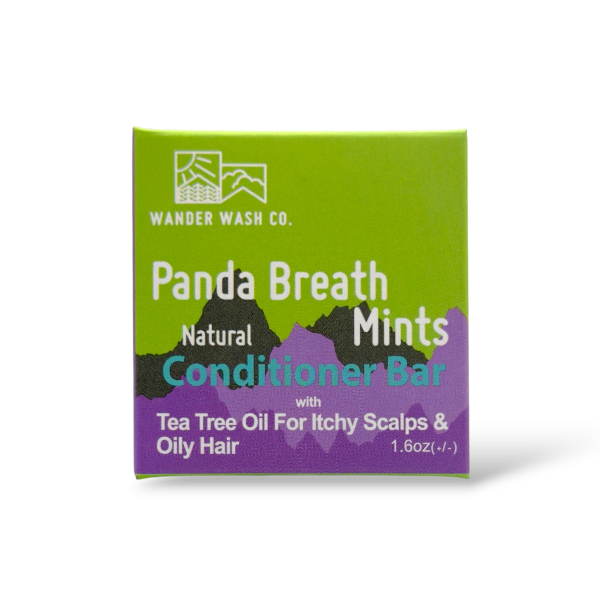 Panda Breath Mints - Tea Tree Oil Conditioner Bar – Wander Wash Co.